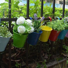 DAALO Závěsný květináč na balkón - zelený