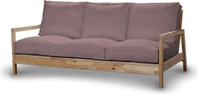 Potah na pohovku IKEA  Lillberg 3-místná nerozkládací barva růžová látka pletený vzor
