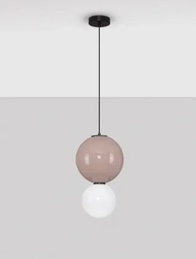 Designový lustr Noesis 25 Kávová