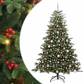 Umělý vánoční stromeček Zelená 180 cm PVC, kov a plast 3395552