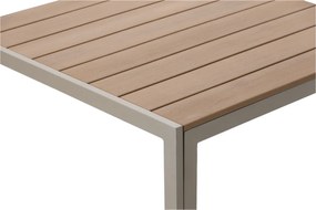 Zahradní stůl Devon 80 cm béžový