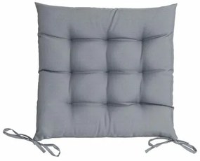 Blyco EGO DEKOR Sedací polštář na židli "St. MAXIME ", 38 x 38 x 5 cm, OUTDOOR - vhodný pro vnitřní i venkovní použití, tmavě šedá