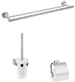 Hansgrohe Logis Universal - Sada doplňků do koupelny, chrom 41727000