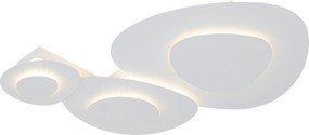 XXXLutz STROPNÍ SVÍTIDLO, 60/45/6 cm Collett's Monde - Online Only svítidla - 0082271982