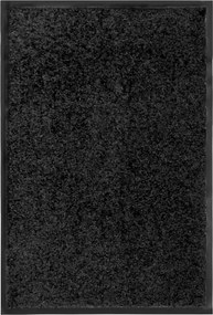 vidaXL Rohožka pratelná 40 x 60 cm [323433] Barva: Černá