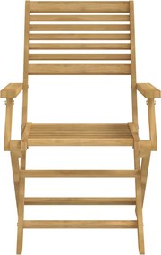 Skládací židle 8 ks 54,5x61,5x86,5 cm Masivní akácie 3214227