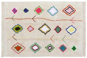 Lorena Canals koberec 170 x 240 cm kosočtverce - krémový Morocco