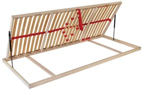Lamelový výklopný rošt PRIMAFLEX KOMBI P levý 100x200 Ahorn Primaflexkombi PL