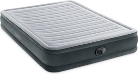 Nafukovací matrace s automatickou pumpou DELUXE III šedá