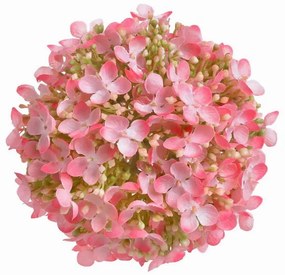 květinová koule 15 cm - růžová