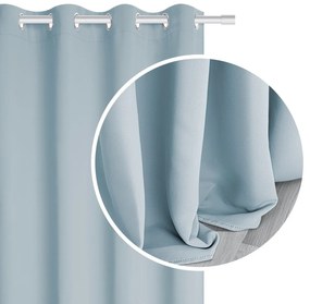 Spod Igły i Nitki Blackout zatemňovací závěs 140x250 bluektina připraven na průchodky Hold Blackout