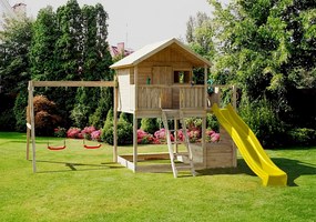 Marimex | Dětské hřiště Marimex Play Basic 015 + žlutá skluzavka | 11640671