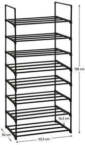 Kondela Botník, černá, LAURIN
