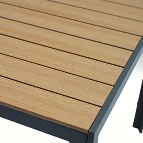 Vikio Venkovní zahradní set 150x90 pro 6 osob DK304-P přírodní
