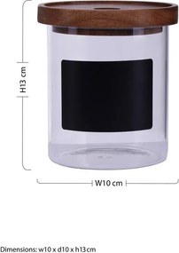 Skleněná dóza na potraviny Tromso – Premier Housewares