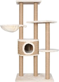 Škrabadlo pro kočky se sisalovým sloupkem 126 cm mořská tráva 170980