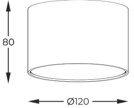 Zuma Line 3010103 - Bodové svítidlo OAK 1xGU10/15W/230V dub