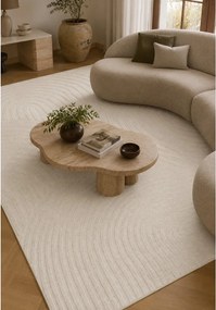 Krémový koberec 160x230 cm Whirl – ESTE