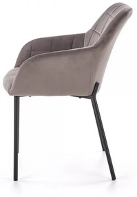 Jídelní židle Davos / šedá