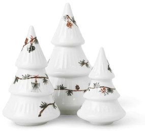 Porcelánové stromečky Hammershoi Christmas - set 3 Kähler