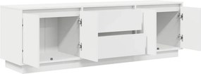 TV skříňka s LED osvětlením bílá 160,5x41x50 cm 3328426