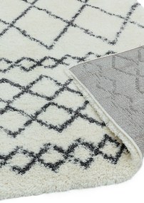 Šedý  koberec Bardie Cream Grey Rozměry: 80x240 cm
