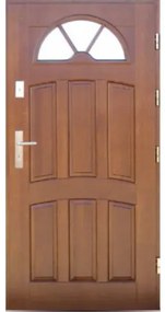 Archo - Venkovní vchodové dřevěné dveře Masivní D-20 105064