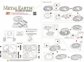 Metal Earth 3D Puzzle Star Trek: U.S.S. Enterprise NCC-1701-D / 24 díl