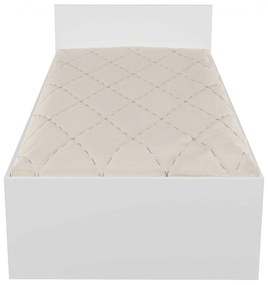 Postel LINO 90x200 Bílý mat