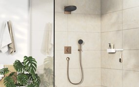 Hansgrohe DuoTurn E, baterie pod omítku pro 2 spotřebiče, kartáčovaný bronz, HAN-75417140