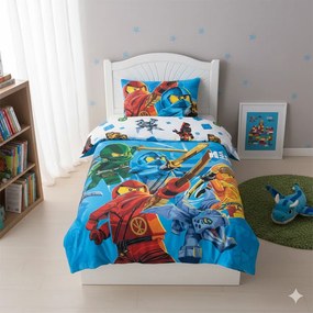 Dětské povlečení LEGO Ninjago Společně Povstaneme
