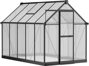 Skleník 210 x 183 x 304 cm, zesílená konstrukce, polykarbonát 6 mm