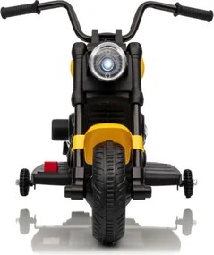 Elektrická motorka STAR žlutá