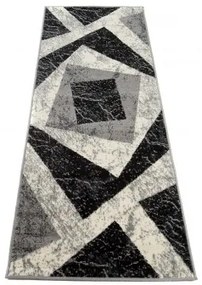 Koberec Běhoun CHEAP K855A šedý Rozměr: 100x200 cm