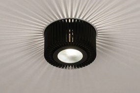 Stropní nebo nástěnné designové svítidlo Sunshine Black