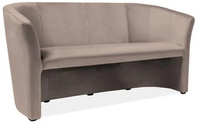 Pohovka Cuba Velvet, trojsedák, béžová