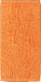 Ručník Lifestyle Sport hladký 50 x 100 cm mandarinkový