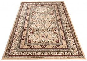 Klasický kusový koberec EUFRAT 9162A světle béžový Rozměr: 80x150 cm