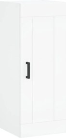 Skříň highboard bílá 34,5 x 34 x 180 cm kompozitní dřevo 3200449