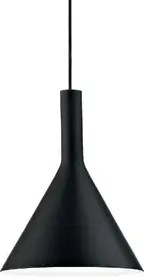 Ideal Lux Cocktail SP1 Small černá / Závěsné svítidlo / E14 / 40W / be
