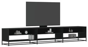 TV skříňka černá 270 x 40 x 46 cm kompozitní dřevo 3300810