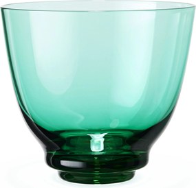Skleněný pohár Flow smaragdový