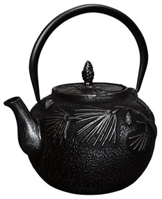 BERLINGERHAUS Konvice na čaj litinová 0,8 l černá BH-7802