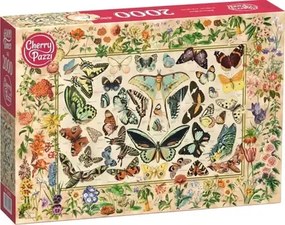 CHERRY PAZZI Puzzle Botanický svět / 2000 dílků / 100 x 70 cm