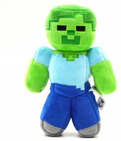 Plyšová hračka Minecraft Zombie Steve 23cm