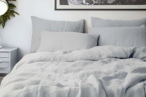 Mušelínové prodloužené povlečení Silver Velikost: 140 x 220 + 70 x 90