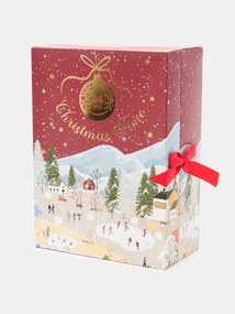 Sinsay - Vánoční adventní kalendář s vonnými produkty 24 pack - červená