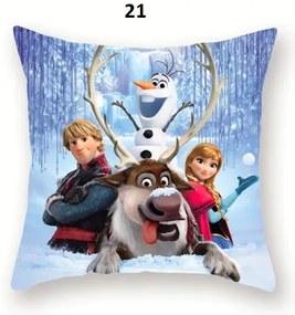 Potah na polštář s motivem Ledové království (Frozen) Motiv: 21