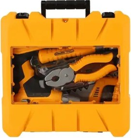 TEDDIES Sada nářadí s vrtačkou 16 cm / Na baterie / Se zvukem / V kufř