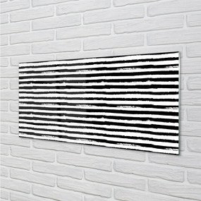 Obraz na skle Nepravidelné pruhy zebra 140x70 cm